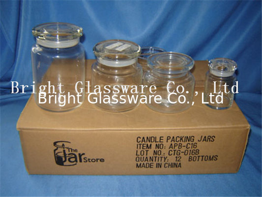 Different size Glass Candle Jars and Containers sale in Jar store