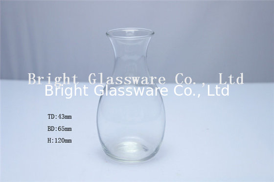 machine blown glass wine decanter with ice cooler for wholesale