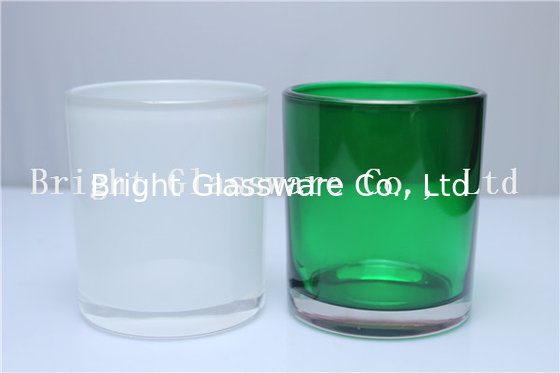 Colorful Press Glass Candle Holder With Cheap price