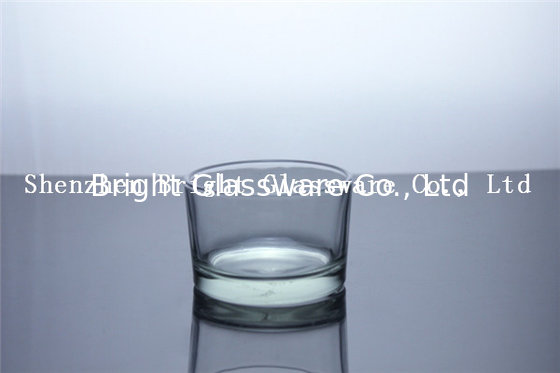 Short Glass Candle Holder With cheap price