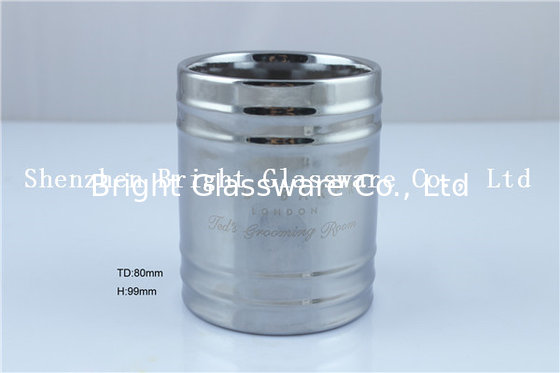 Perfect Design Electroplating glass candle holder