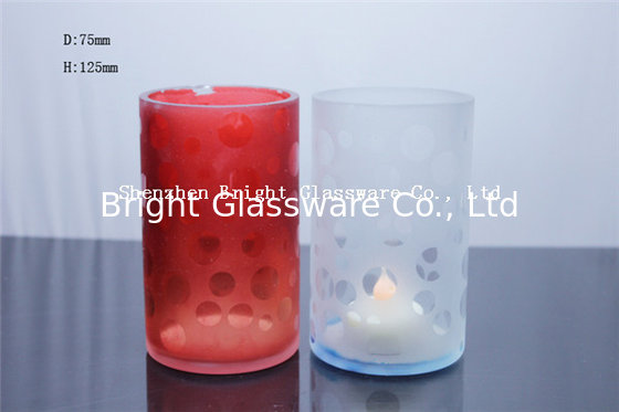 Perfect design glass candle holder for decoration, hurricance glass