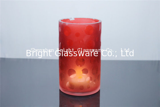 Perfect design glass candle holder for decoration, hurricance glass
