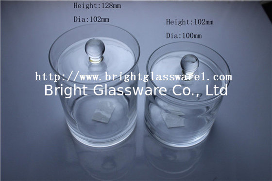 nice glass storage jar with lid, glass container