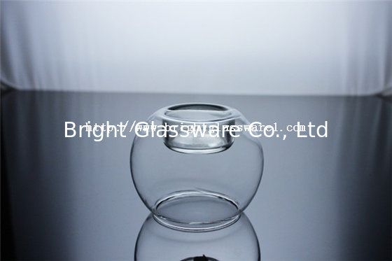 Special blown glass candle holder for party