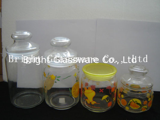 clear storage containers, buy glass candy jar
