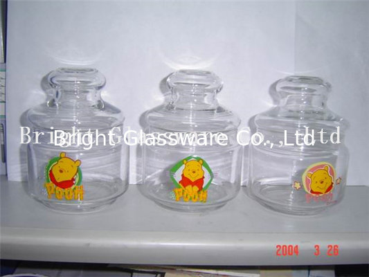 small storage containers, glass candy jar sale