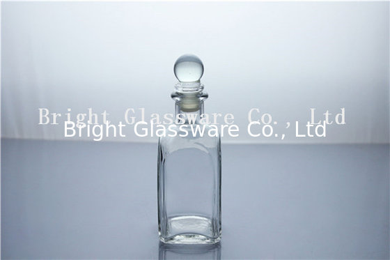 Empty Reed Diffuser Glass Bottle, clear perfume glass bottle