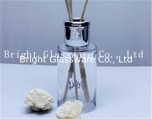high quality 100ml perfume glass bottle with knob lid
