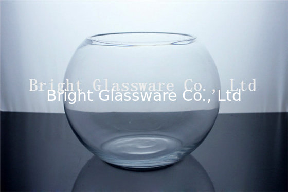 cheap round glass fish tank wholesale, clear glass fish jar
