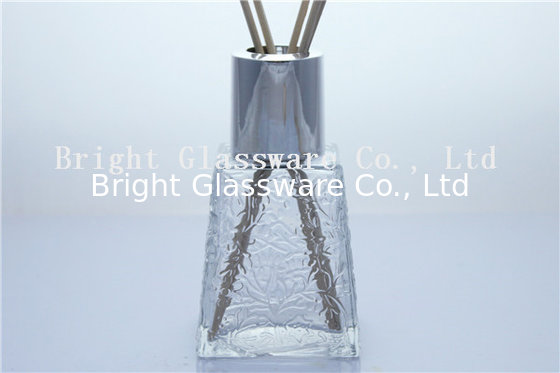 fancy clear glass perfume bottle for wholesale