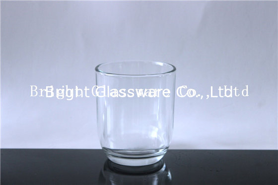 Best design cylinder candle holder for home decor, glass cup sale