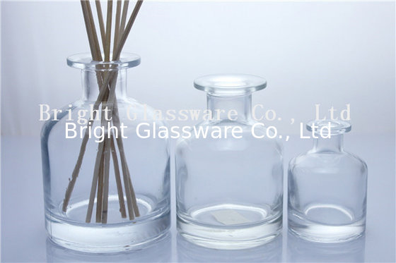 wide mouth amber glass bottle/frosted diffuse bottle series