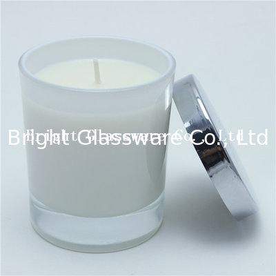 Hot-selling candle container, candle holder with silver lid in stock