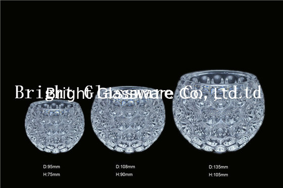 New Arrival High Quality Glass Candle Holder, Candle Container Sale