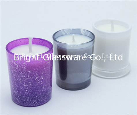 clear scented candle containers with lid