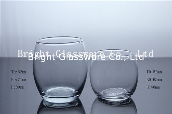 Egg Shape Hurricanes Glass, Personalized Hurricane Cups