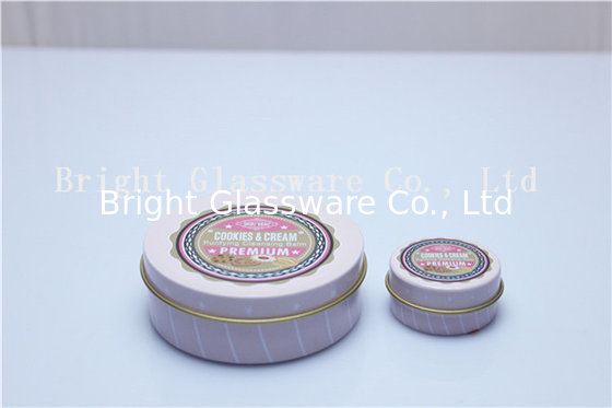 prefect design gold tinplate jar with lid wholesale