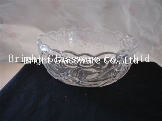 hot sale glass fruit plate for home use and decoration