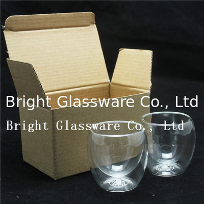 double wall thermo glasses, double wall wine glasses for wholesale