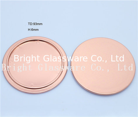 Plastic lid for candle jars, silver color lid wholesale