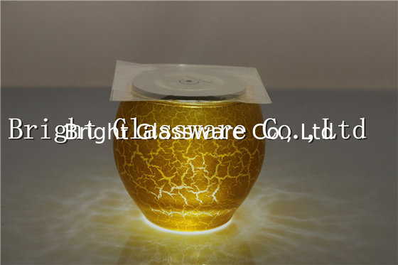 Gold blown candle holder, decorative candle holder wholesale