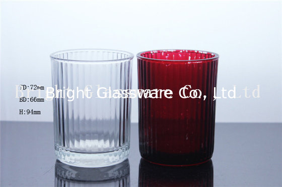 custom special glass candle holder, tall candle holder