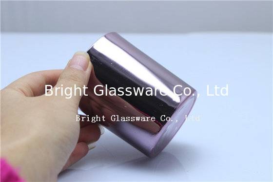 custom color glass candle holder, candle cup for decoration