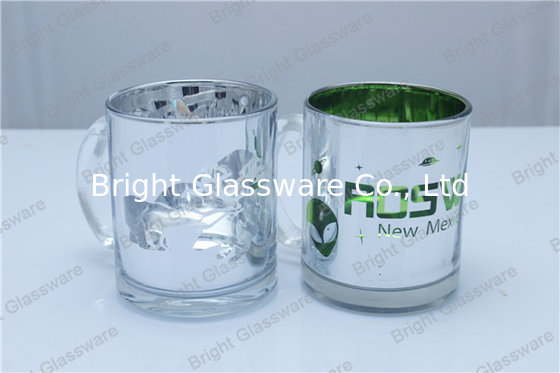 Nice design candle mug with handle, candle holder with custom logo
