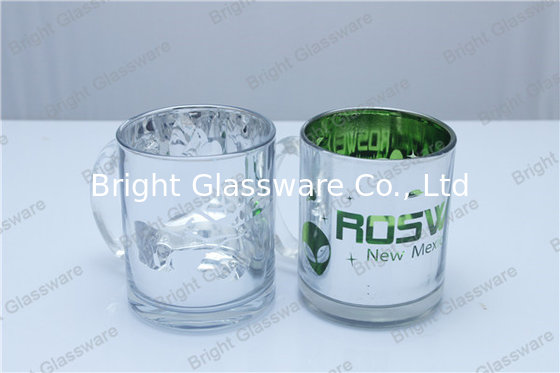 Nice design candle mug with handle, candle holder with custom logo