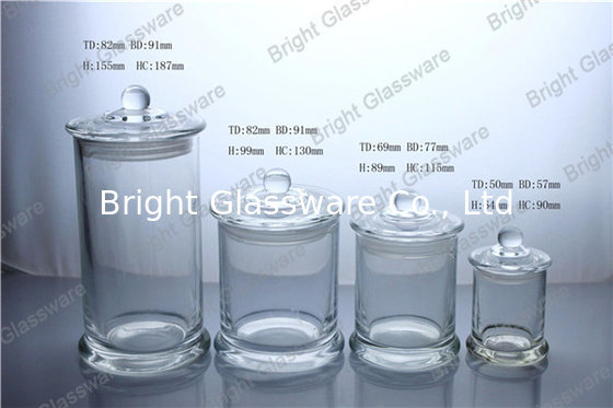100% natural soy scent candle container in stock