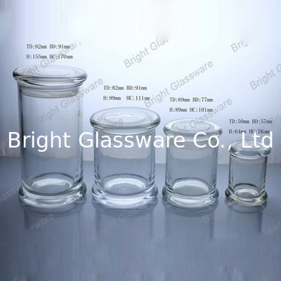 wholesale clear 3OZ-21OZ glass jar with cheap price in stock