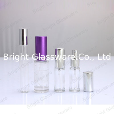 Custom Mini 10ml apothecary glass bottle with plastic cap