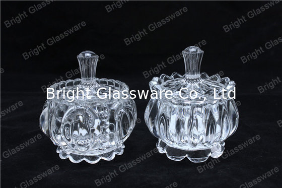 luxury mini electroplate gold glass candle jar, gold glass container with gold lid