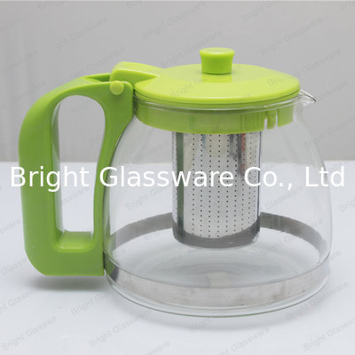 Glass Teapot Coffee Pot with stainless steel infuser