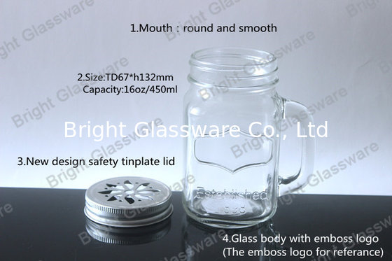 wholesale new products drinking glass mason jar sale