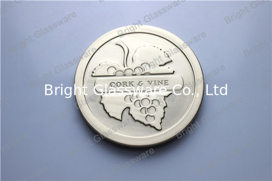 New design luxury brand metal lid for candle jars