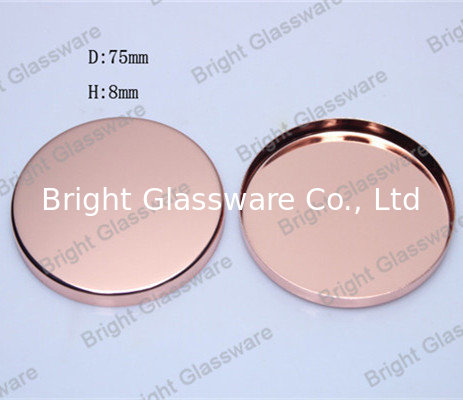 Decorative Glass Jars Lids, Candle Jar Metal Lids sale