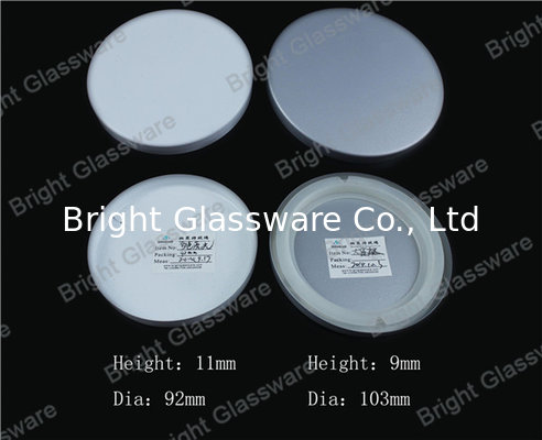 Decorative Glass Jars Lids, Candle Jar Metal Lids sale