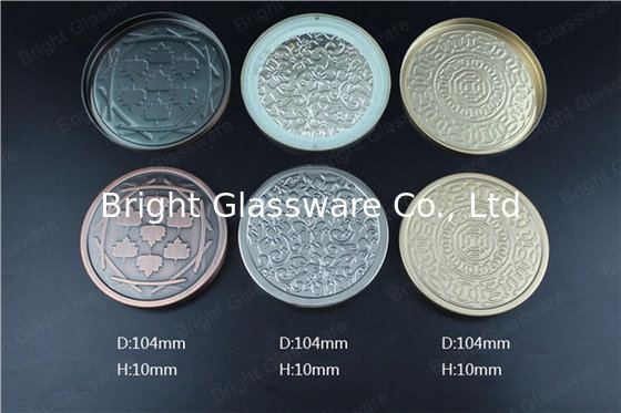 Hot Sale 103mm Metal Lids With Silicone Ring For Candle Container