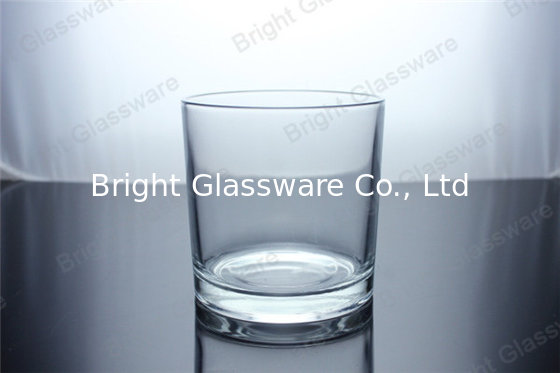 clear large cylinder glass candle jar in home decoration