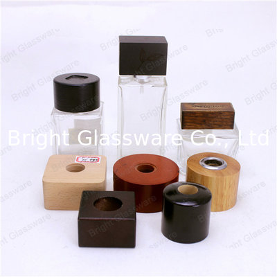 Wooden Scraw Cap, Wooden lid for diffuser bottle