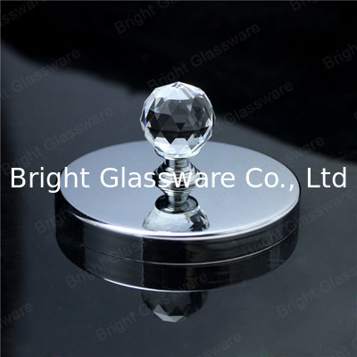 Newest Design candle metal lid with knob