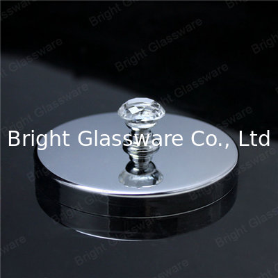Newest Design candle metal lid with knob
