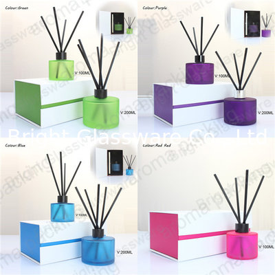 hot sale design reed diffuser bottle with lid and gift box for sale