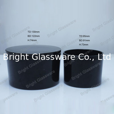a set of the big black candle jar for wholesale