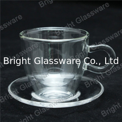 espresso cups, double wall thermo glasses, blown glass coffee cup, tea cup
