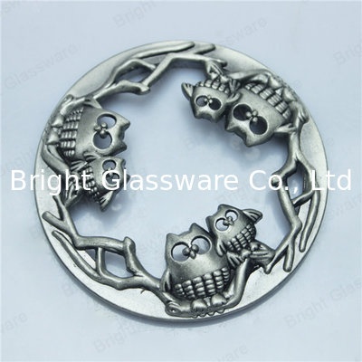 Luxury design glass yankee candle jars lids, jar metal lids sale