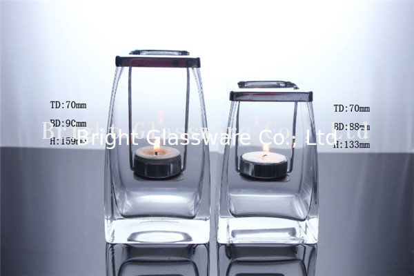 perfect design tealight candle holder with wood lid for decor