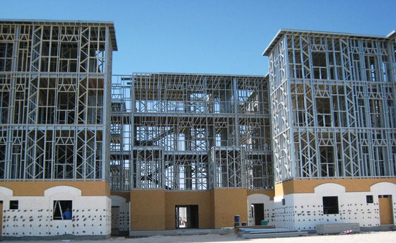 Prefabricated modern light steel villa luxury prefab structural building